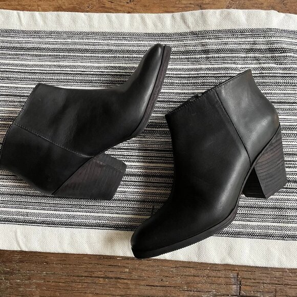 Rachel Comey | Shoes | Rachel Comey Mars Black Leather Ankle Boots 65 ...
